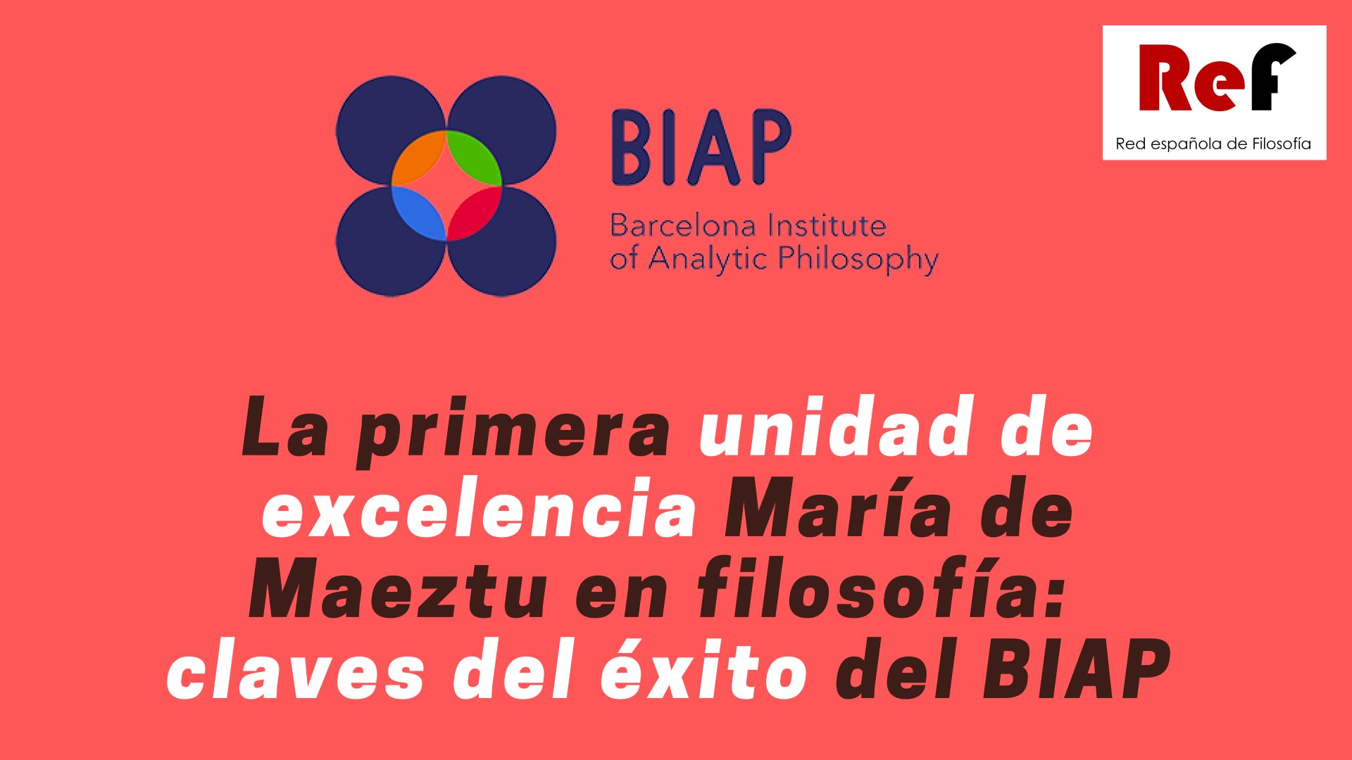 Canal UNED - Cabecera BIAP