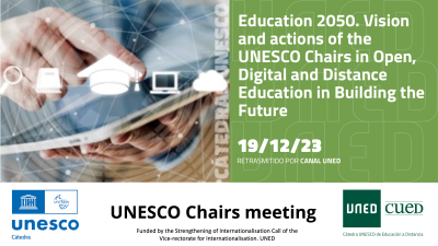 Canal UNED - Educación 2050. Visión y acciones de las Cátedras UNESCO ...